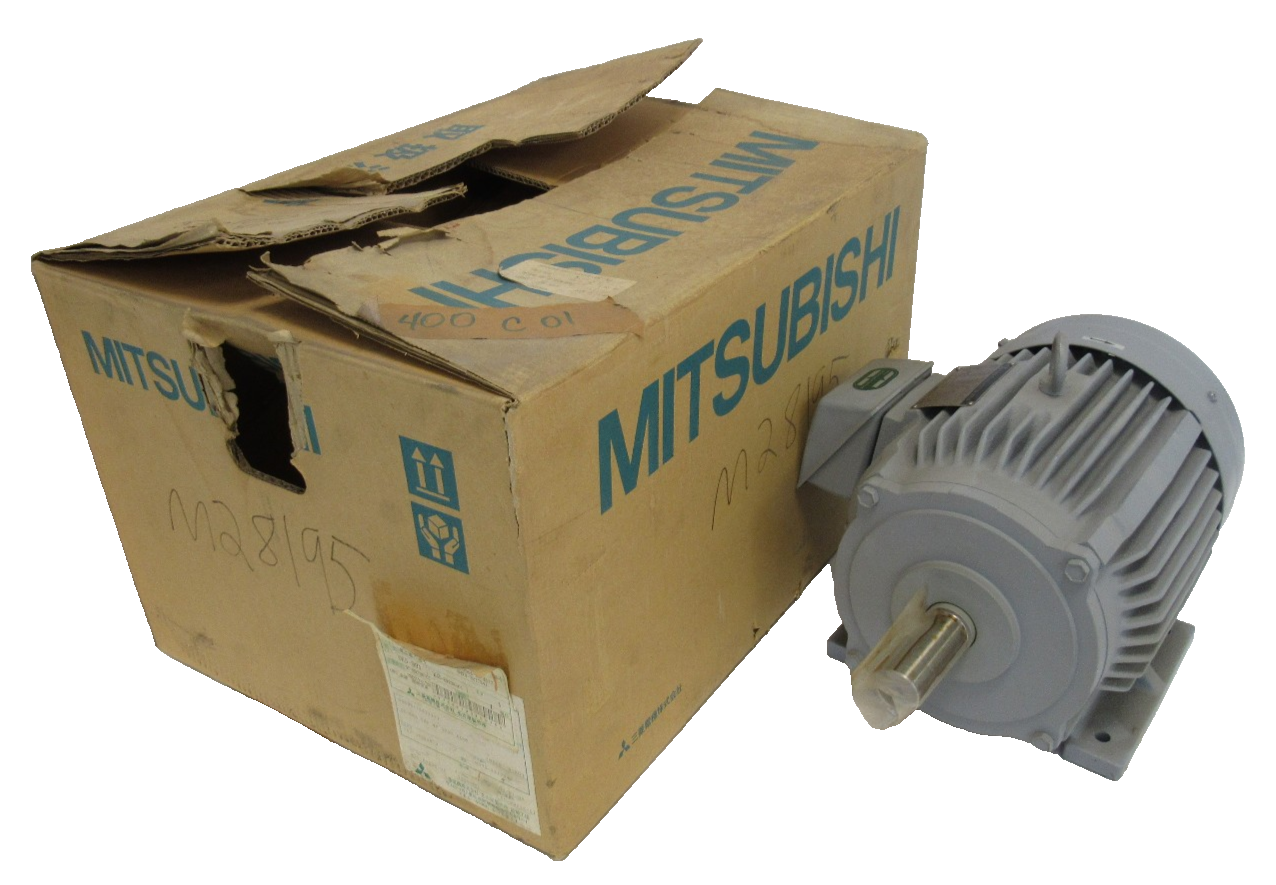 NEW MITSUBISHI SF-EMA MOTOR 5HP 480V 1-1/8" DIA. SFEMA - SB Industrial ...