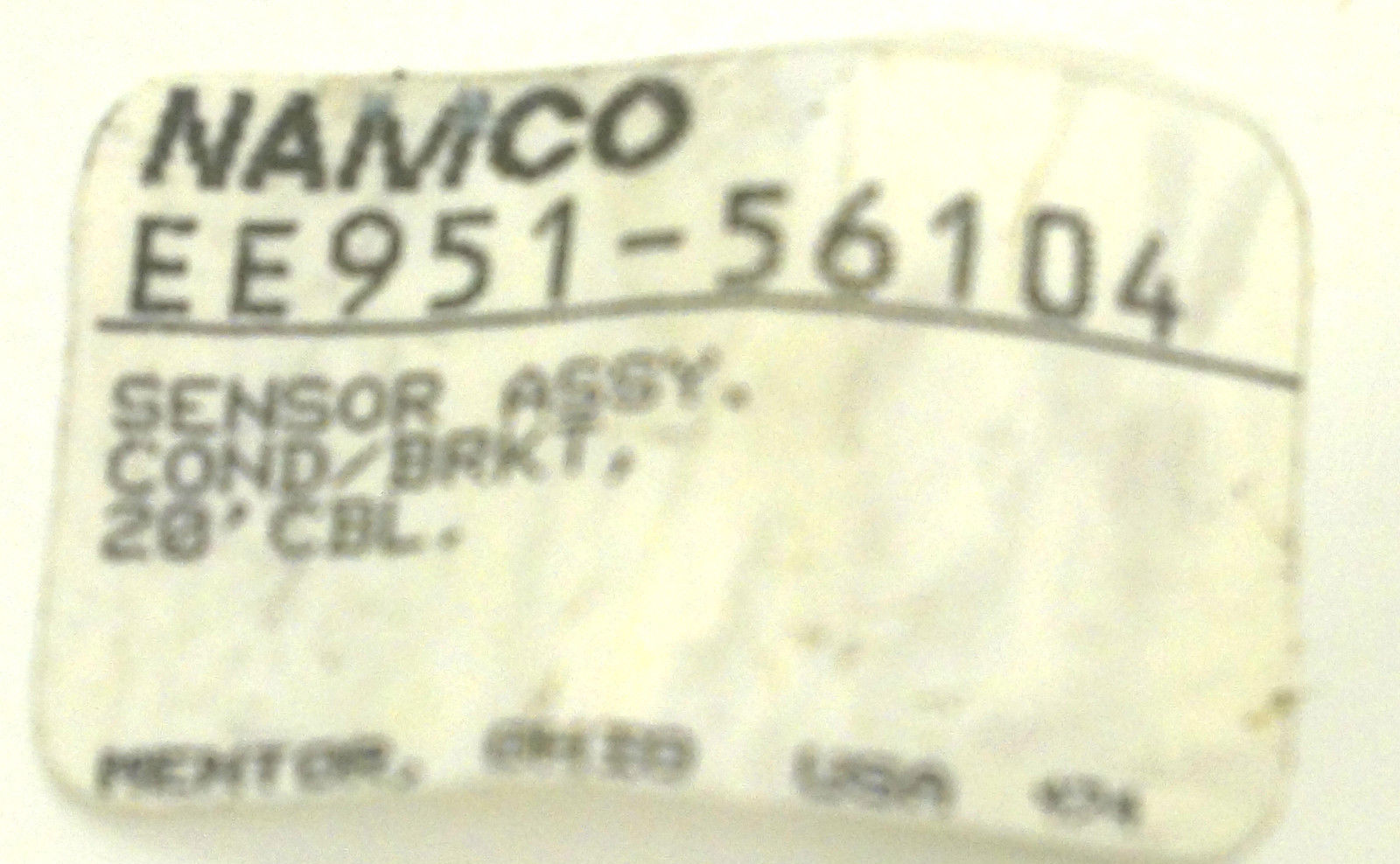 NEW NAMCO EE951-56104 SENSOR ASSEMBLY EE95156104 - SB Industrial Supply ...