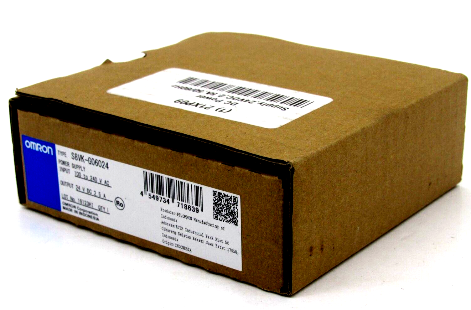 NEW OMRON S8VK-G06024 POWER SUPPLY S8VKG06024 - SB Industrial Supply, Inc.