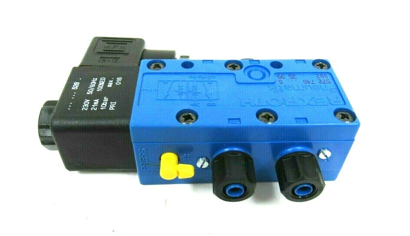 NEW REXROTH 572-740-5280 SOLENOID VALVE TYPE 740 5727405280 - SB ...