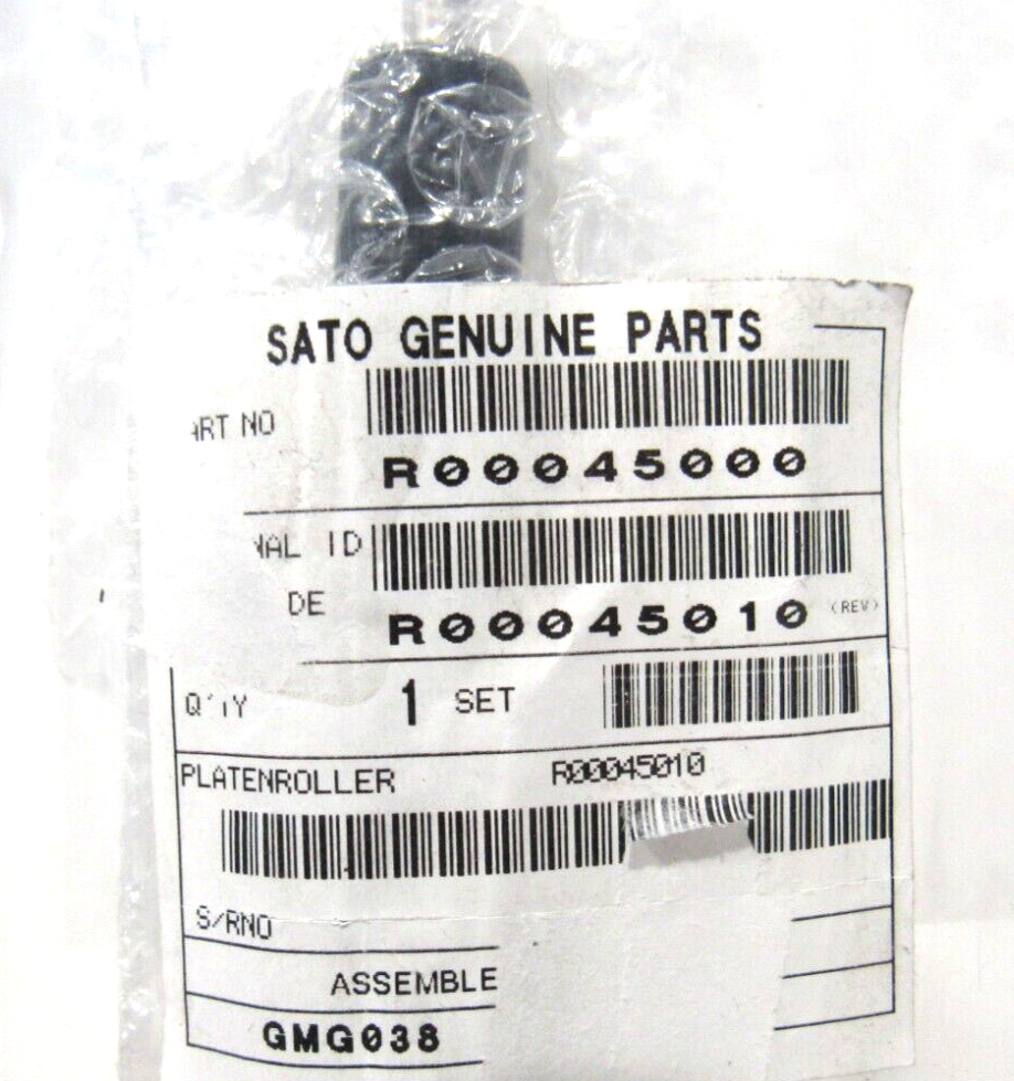 NEW SATO R00045000 PLATEN ROLLER - SB Industrial Supply, Inc.