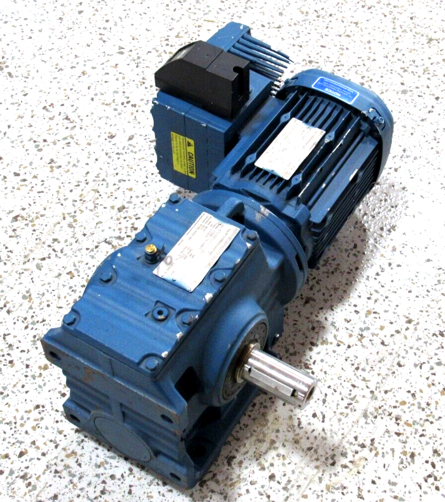 NEW SEW EURODRIVE S67DRE80M4/MM07/M0 GEARMOTOR S67DT80N4MM07C 1HP 65.63 ...