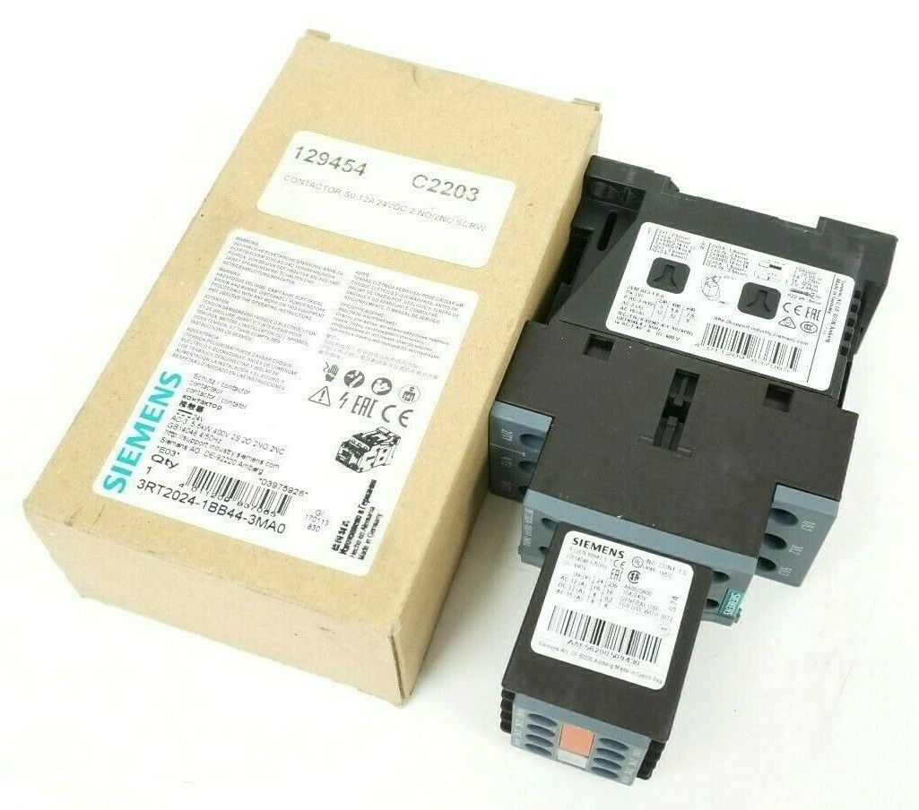 NEW SIEMENS 3RT2024-1BB44-3MA0 CONTACTOR 3RT20241BB443MA0 - SB ...