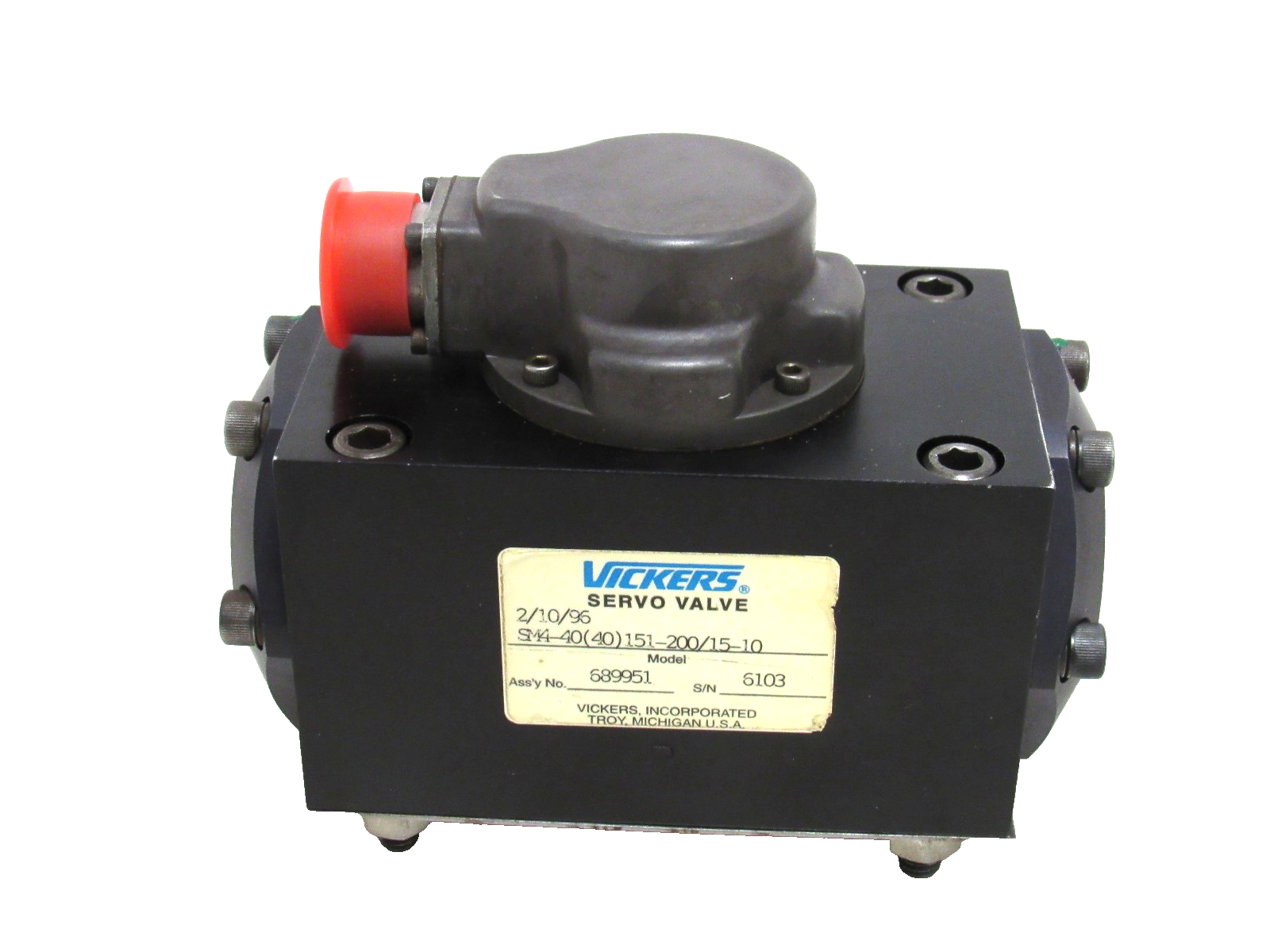 NEW VICKERS 689951 DIRECTIONAL VALVE SM4-40(40)151-200/15-10 - SB ...