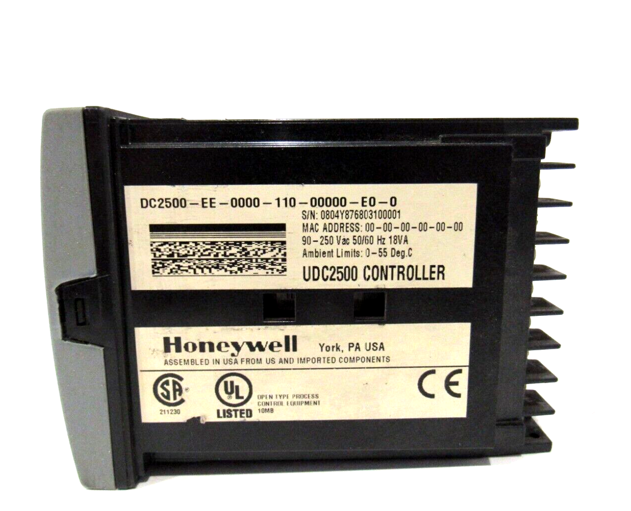 USED HONEYWELL DC2500-EE-0000-110-00000-E0-0 CONTROLLER UDC2500 - SB ...