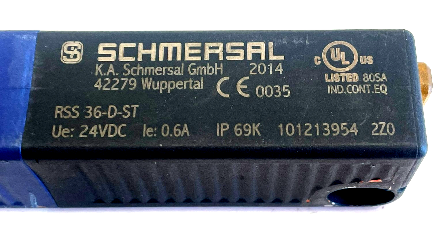 USED SCHMERSAL RSS 36-D-ST ACTUATOR 101213954 RSS36DST - SB Industrial ...