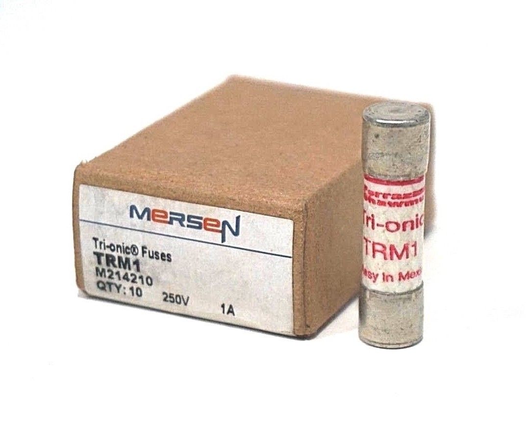 10 NEW MERSEN TRM1 FUSES - SB Industrial Supply, Inc.