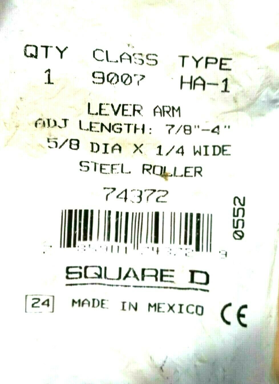 3 NEW SQUARE D 9007-HA-1 LEVER ARM 9007HA1 - SB Industrial Supply, Inc.