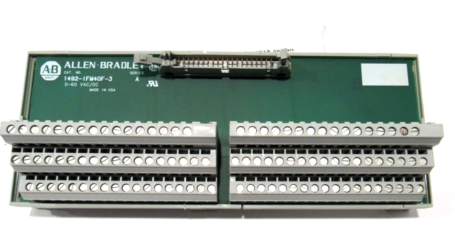 ALLEN BRADLEY 1492-IFM40F-3 INTERFACE MODULE SER.A 1492IFM40F3 NEW, SURPLUS - SB Industrial ...