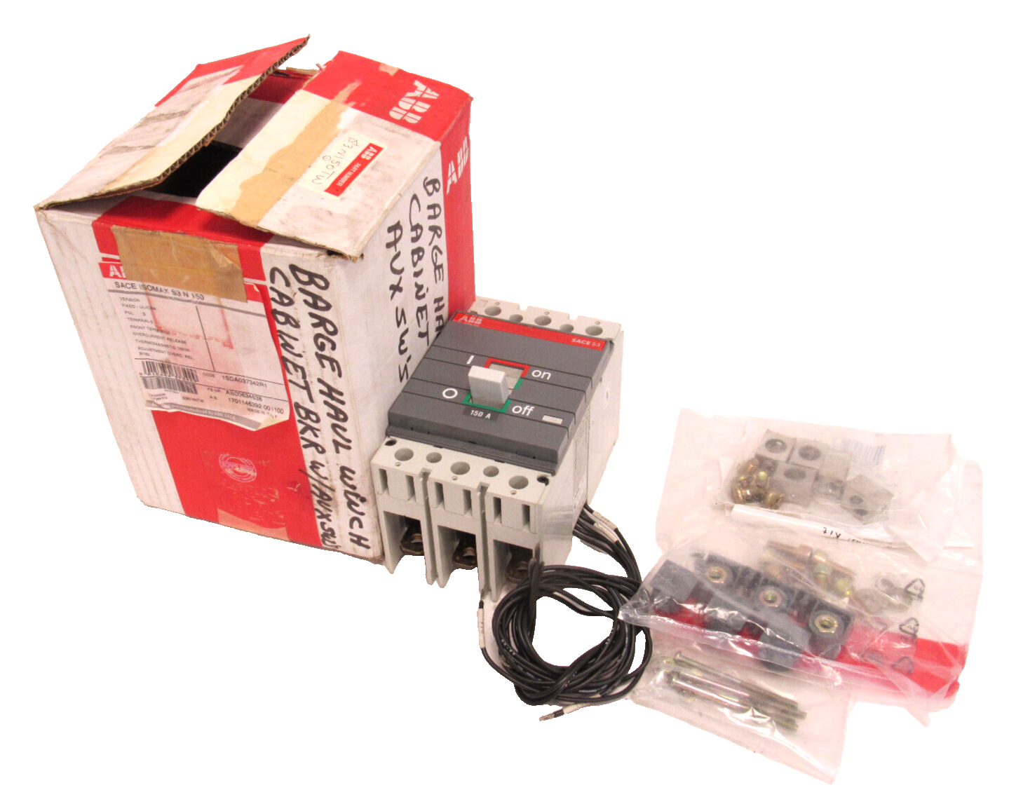 NEW ABB SACE S3 CIRCUIT BREAKER 150A S3N 1SDA037342R1 - SB Industrial ...