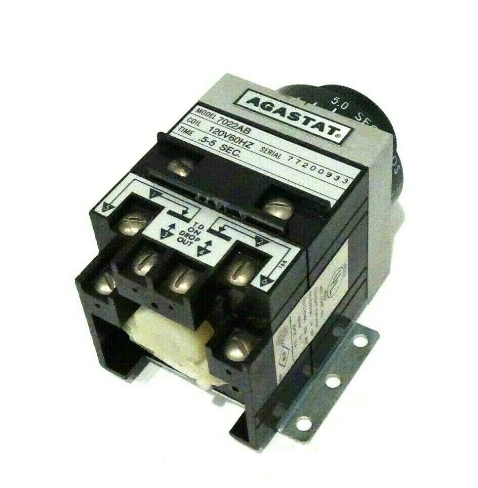 NEW AGASTAT 7022AB TIME DELAY RELAY - SB Industrial Supply, Inc.