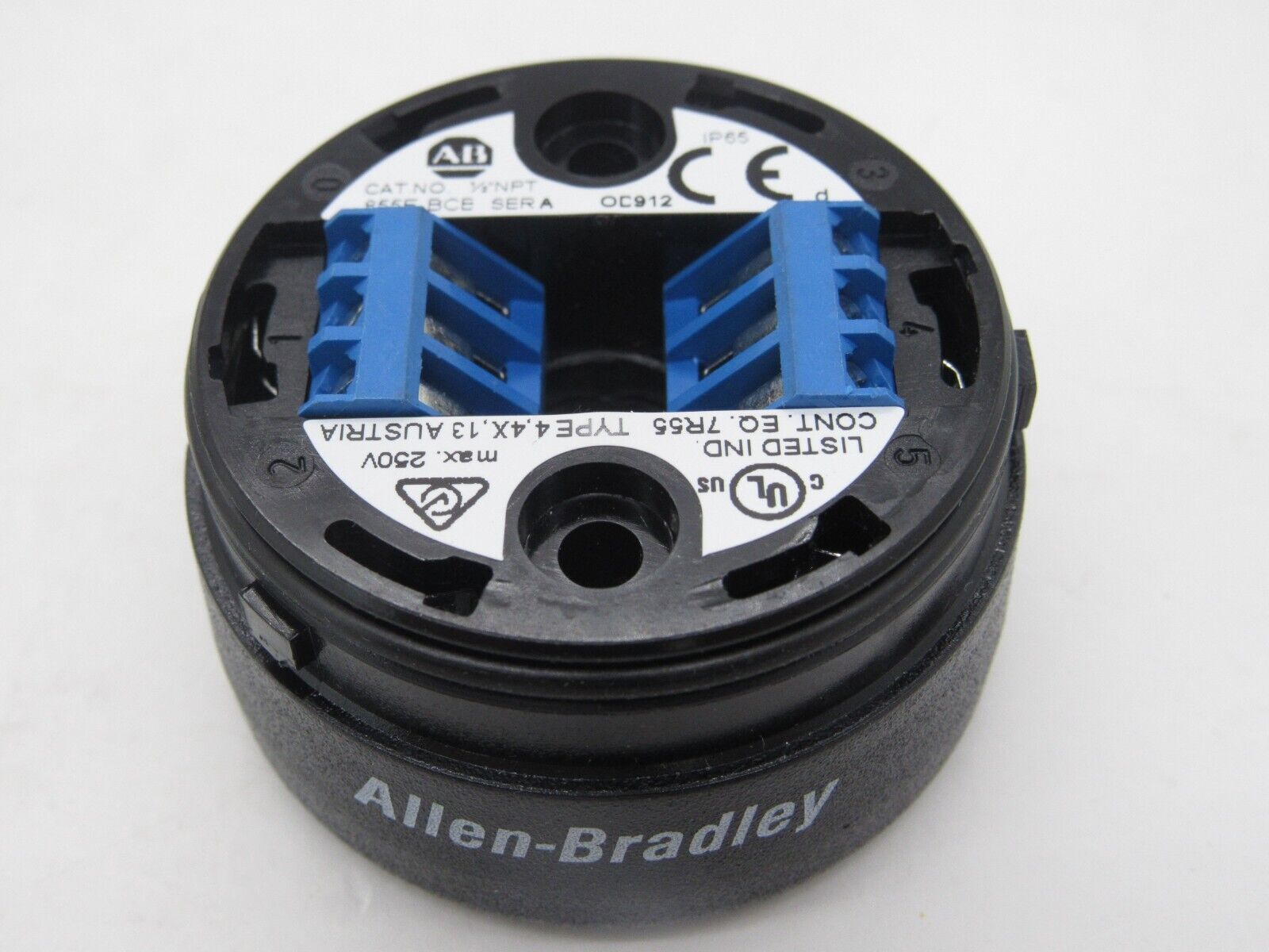 NEW ALLEN BRADLEY 855E-BCB STACK LIGHT BASE SER.A 855EBCB - SB ...