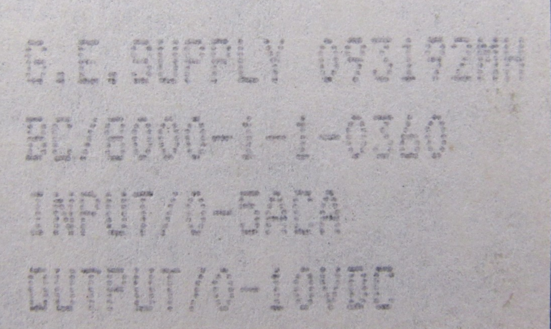 NEW BECKMAN BC/8000-1-1-0360 SIGNAL CONDITIONER 2801-5000 BC8000110360 ...