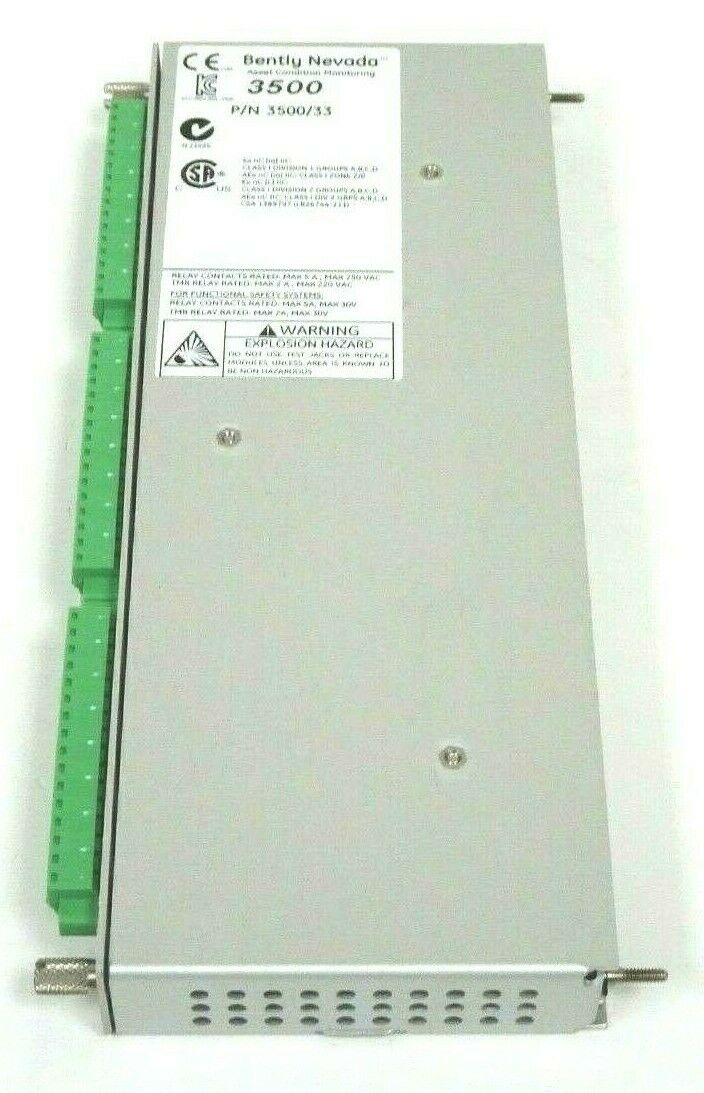 NEW BENTLY NEVADA 3500 3500/33 149992-01 16 CHANNEL RELAY MODULE - SB Industrial Supply, Inc.