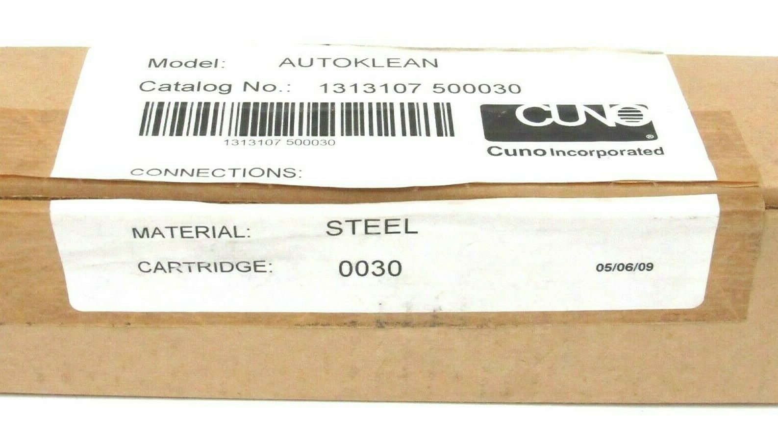 NEW CUNO 1313107-500030 STEEL 0030 CARTRIDGE 1313107500030 - SB ...