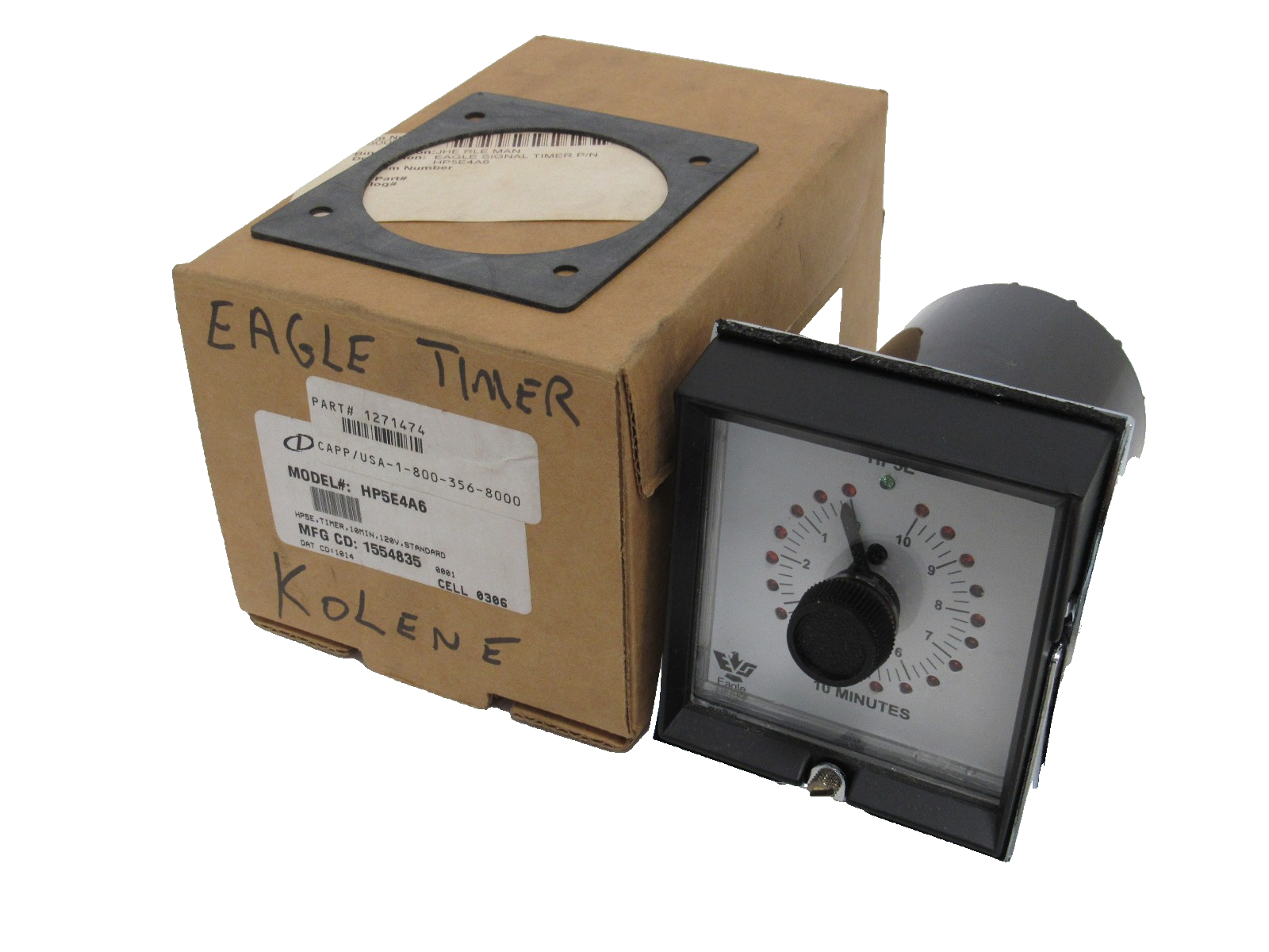 NEW DANAHER HP5E4A6 TIMER 10 MINUTE - SB Industrial Supply, Inc.