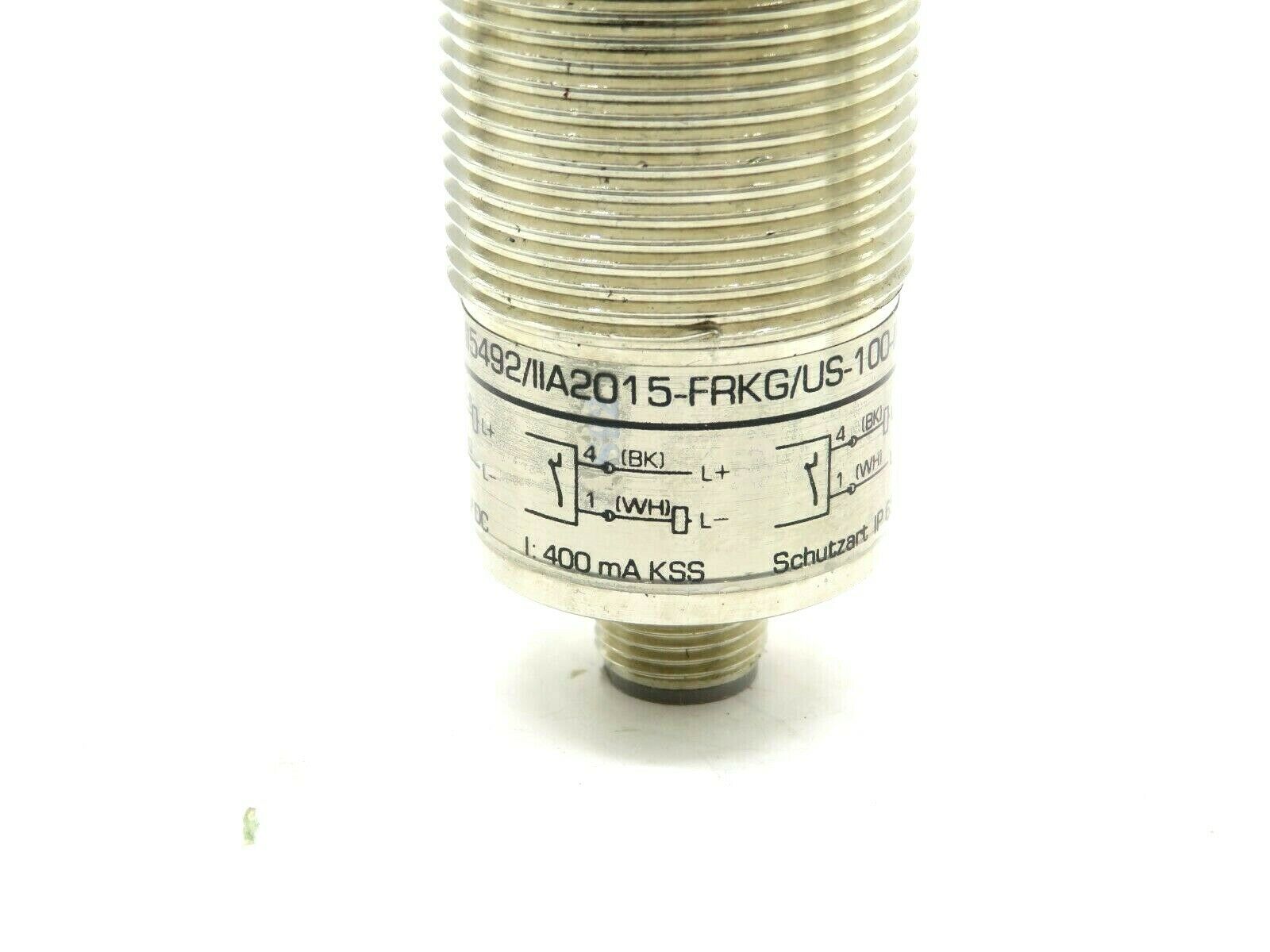 NEW EFECTOR II5492 INDUCTIVE SENSOR IIA2015-FRKG/US-100-IRF-II5492 - SB ...