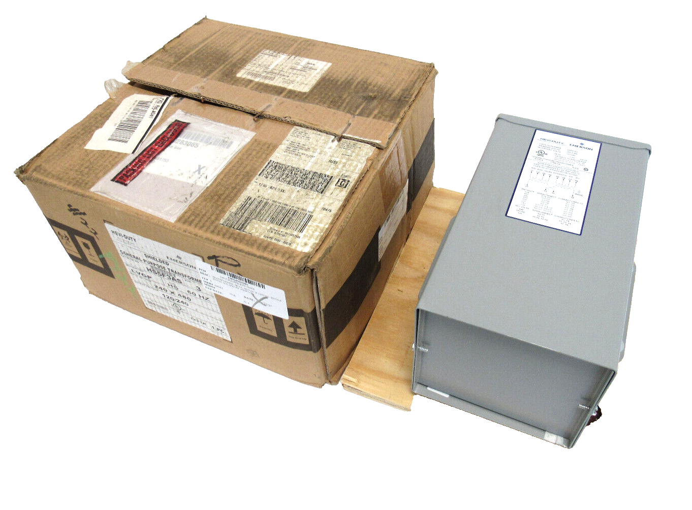 NEW EMERSON HS5F3AS TRANSFORMER 3KVA - SB Industrial Supply, Inc.