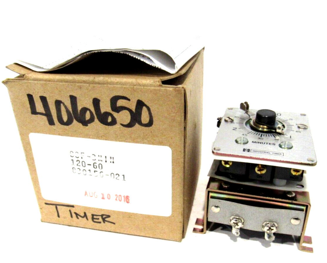 NEW INDUSTRIAL TIMER COMPANY 830156-021 TIMER CSF-3MIN. 830156021 - SB ...