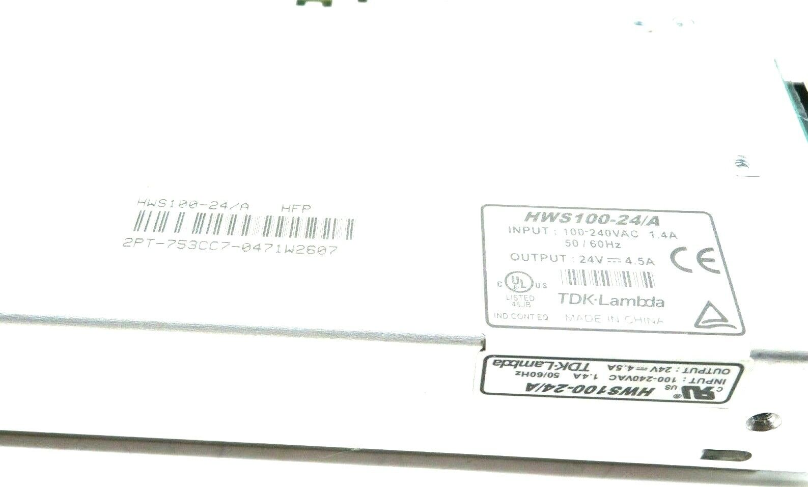 NEW LAMBDA HWS100-24/A POWER SUPPLY HWS10024A - SB Industrial Supply, Inc.