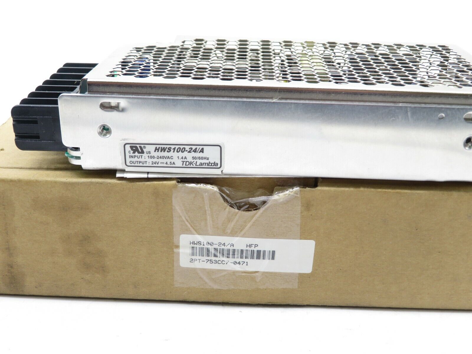 NEW LAMBDA HWS100-24/A POWER SUPPLY HWS10024A - SB Industrial Supply, Inc.
