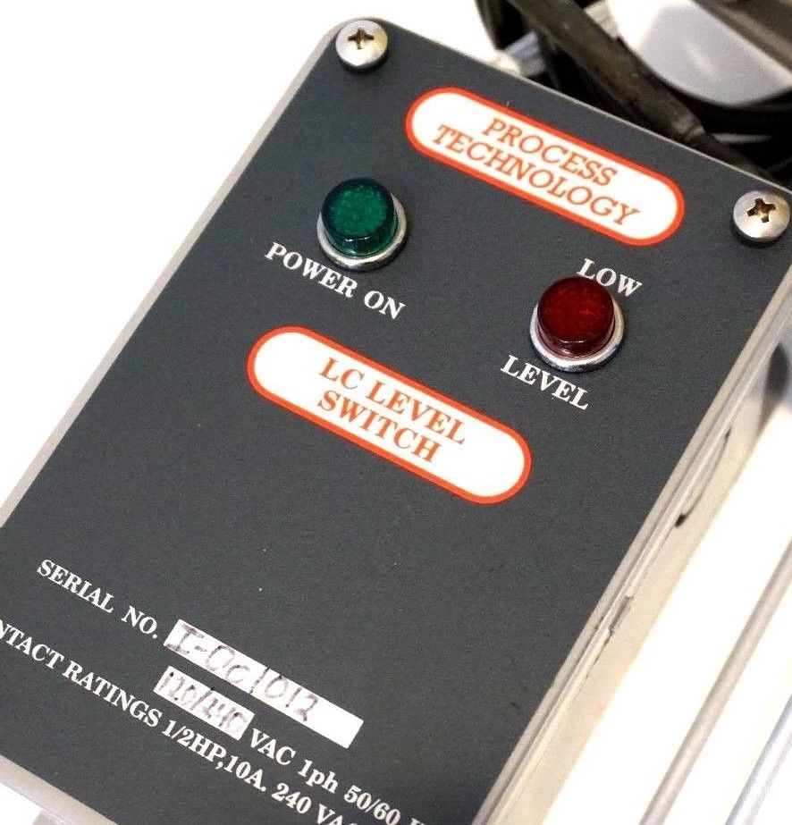 NEW PROCESS TECHNOLOGY LC3H12 HEATER WITH LC TYPE 4/4X LEVEL SWITCH ...