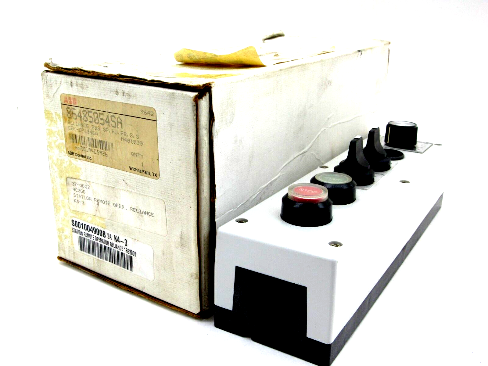 NEW RELIANCE ELECTRIC CBK-EP654SA REMOTE OPERATOR STATION K4-3 ...