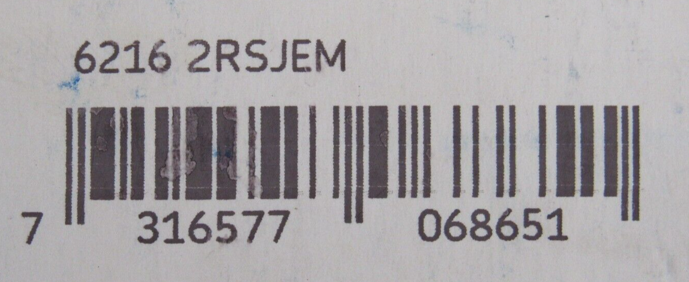 NEW SKF 6216 2RSJEM BEARING 62162RSJEM - SB Industrial Supply, Inc.