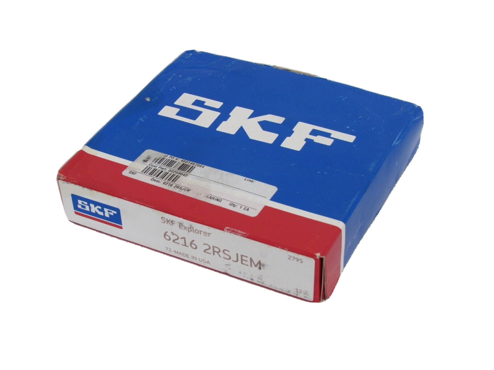 NEW SKF 6216 2RSJEM BEARING 62162RSJEM - SB Industrial Supply, Inc.