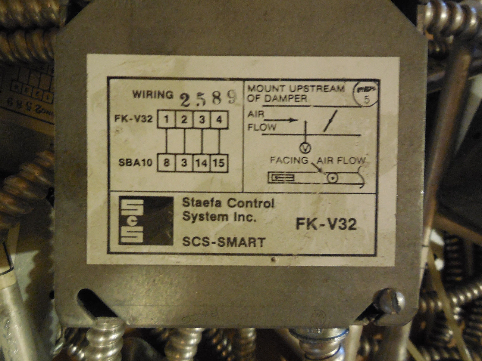 NEW STAEFA CONTROLS SYSTEMS FK-V32 MODULE 091-56000 SCS-SMART FKV32 ...