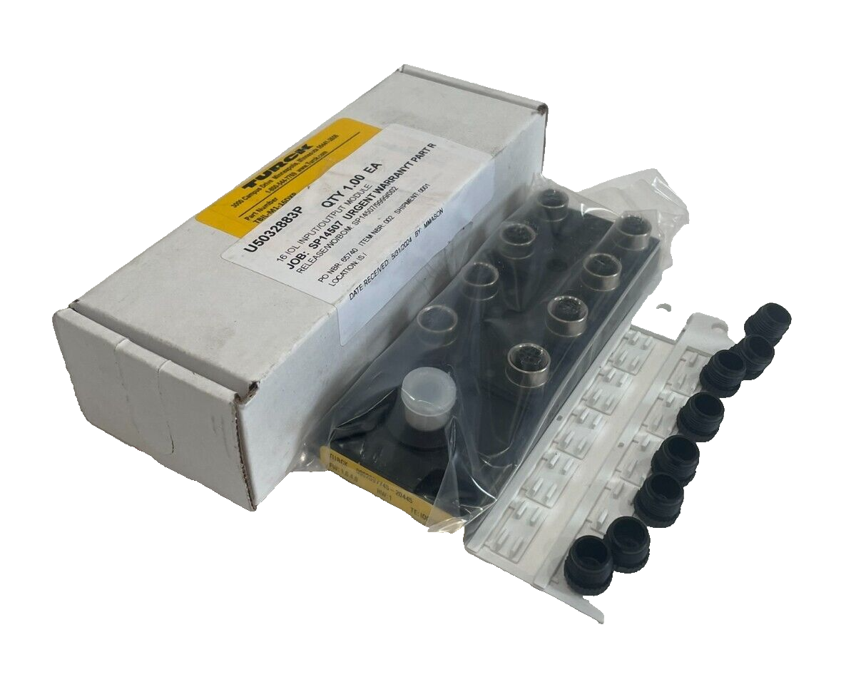 NEW TURCK TBIL-M1-16DXP JUNCTION BOX TBILM116DXP - SB Industrial Supply ...