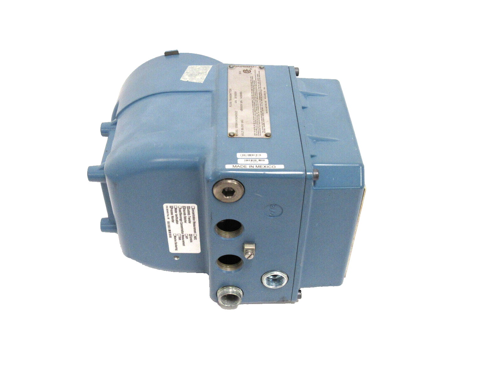 REFURBISHED MICRO MOTION 3700A1A15DAEDZZ FLOW TRANSMITTER CONTROLLER ...