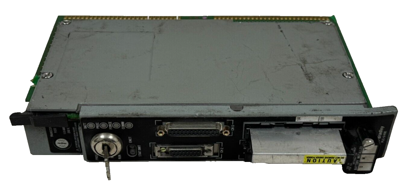 USED 1785-L40E/E PLC5/40 ETHERNET PROCESSOR REV. N01 SER. E FW: E.2 ...