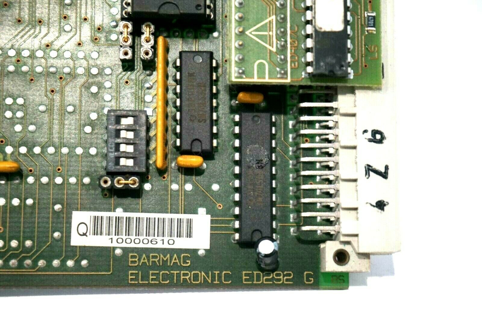 USED BARMAG ELECTRONIC ED292G PC BOARD – SB Industrial Supply, Inc.