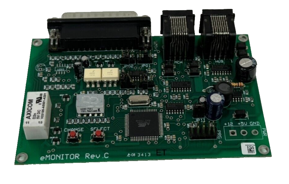 USED LOG-IN INC. eMONITOR BOARD REV. C - SB Industrial Supply, Inc.