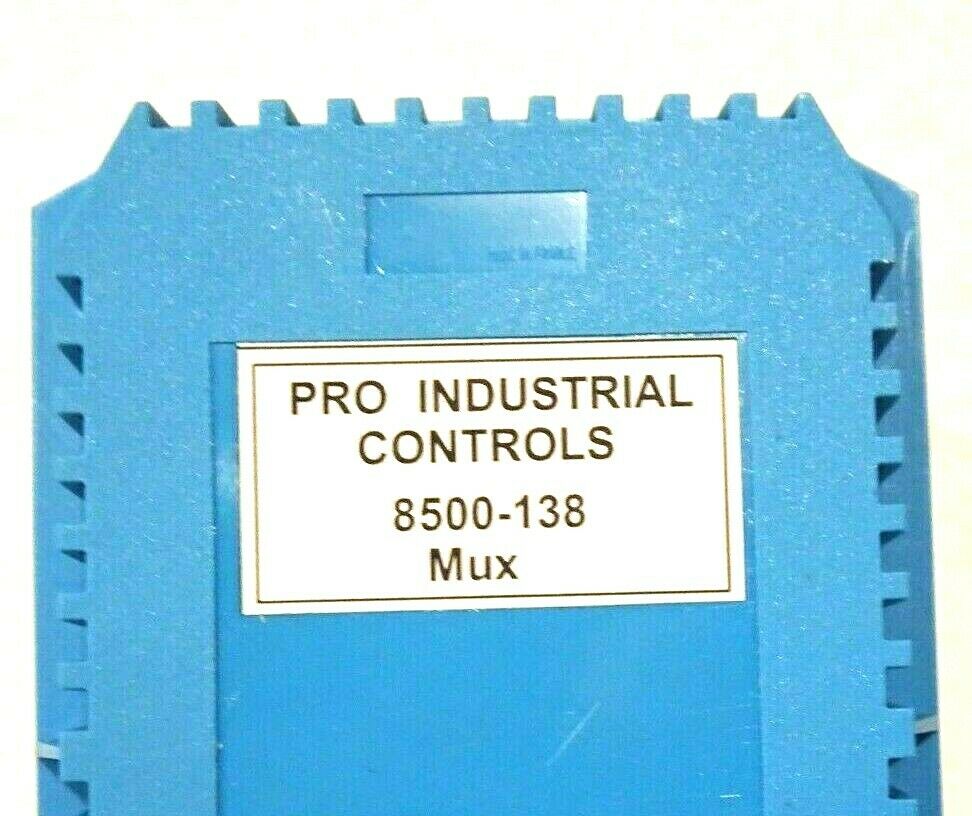 USED PRO INDUSTRIAL CONTROLS 8500-138 MUX RELAY 8500138 - SB Industrial ...