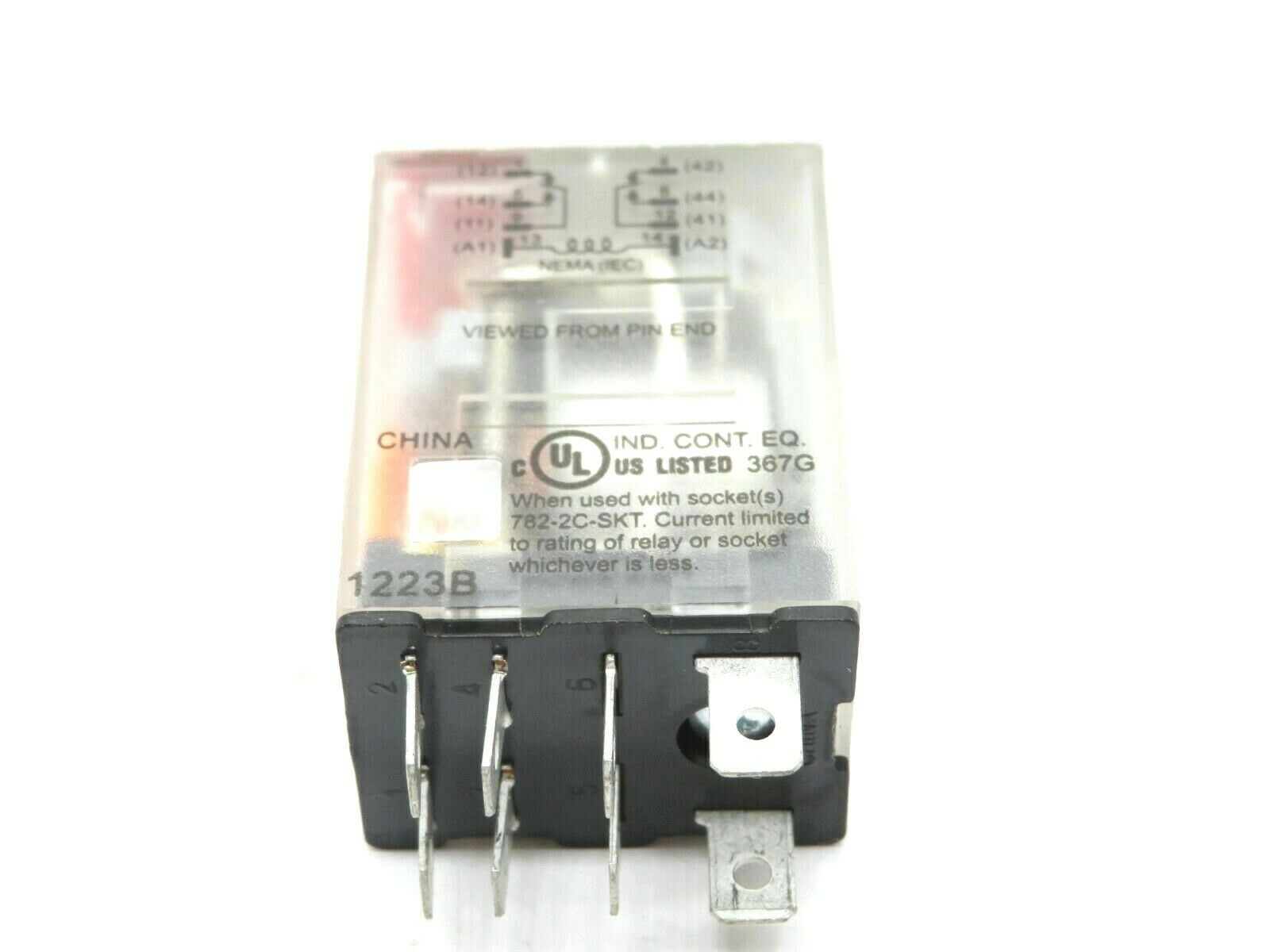 3 NEW AUTOMATION DIRECT 782-2C-120A CONTROL RELAY 7822C120A - SB ...