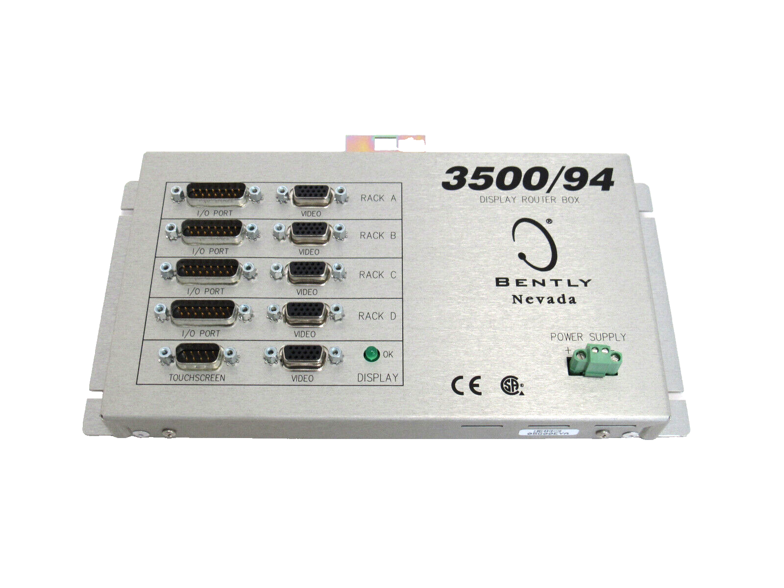 NEW BENTLY NEVADA 3500/94 DISPLAY MODULE 145988-01 147663-01 149710 ...