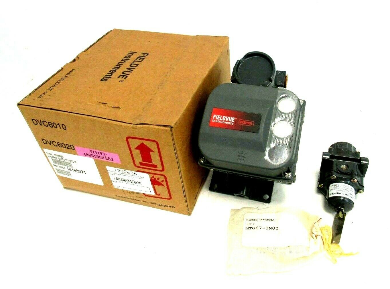 NEW FISHER DVC6020-RTY-0D3C-1A VALVE POSITIONER DVC6020RTY0D3C1A - SB ...