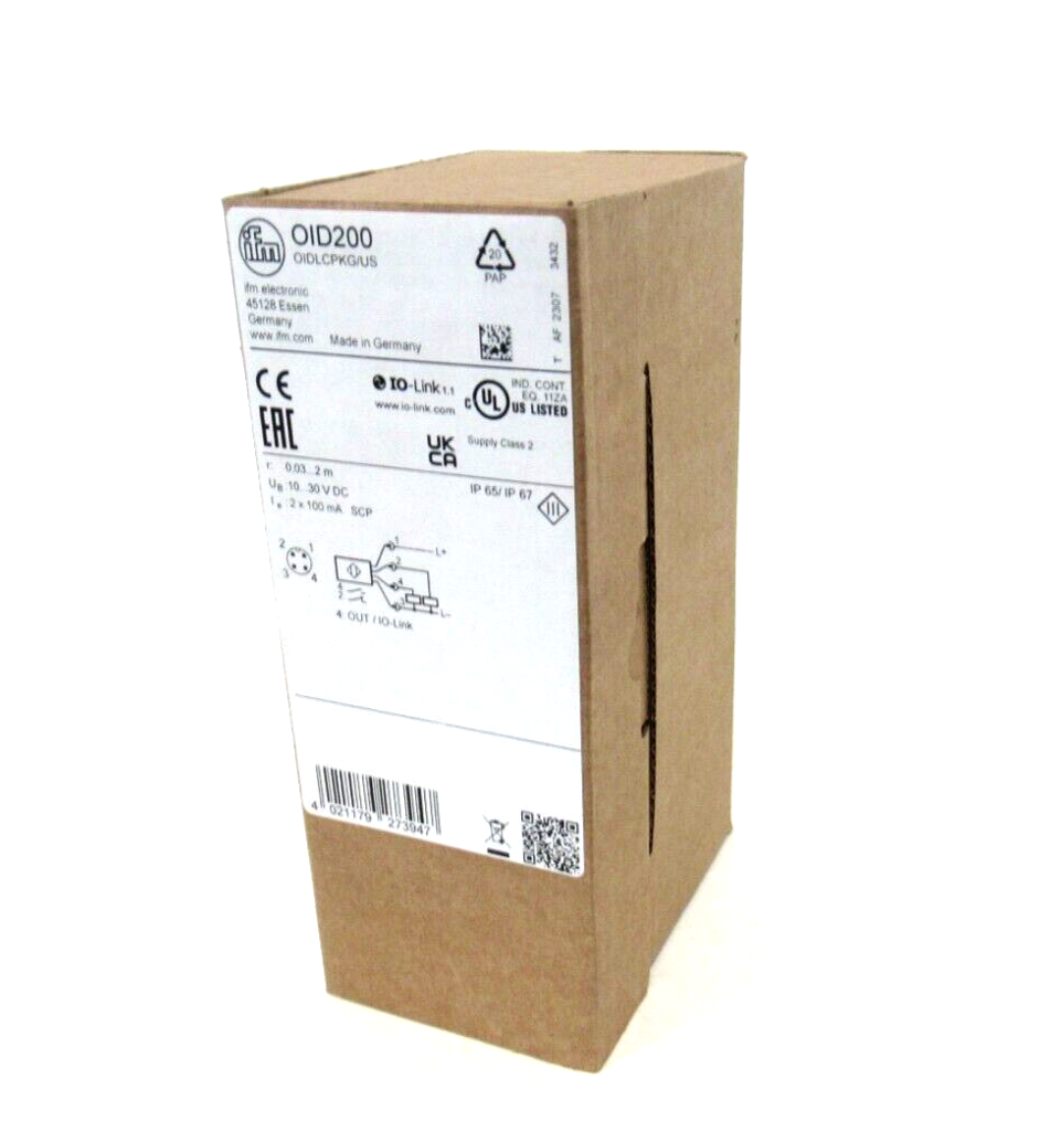 NEW IFM EFECTRO OIDLCPKG/US OID200 SENSOR OIDLCPKGUSOID200 - SB ...