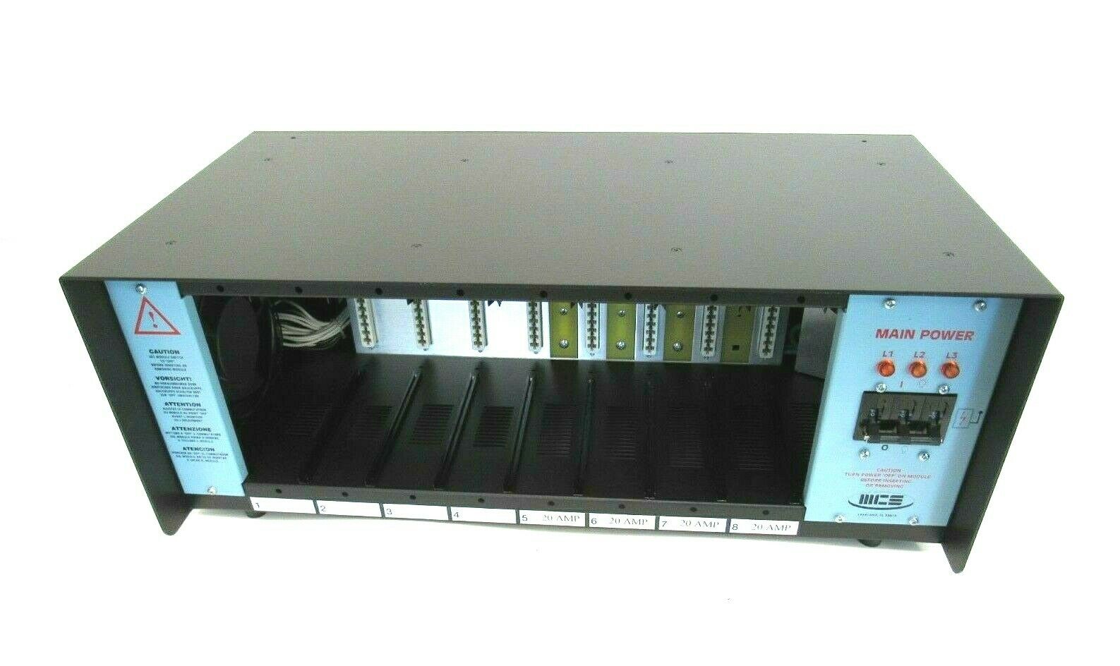 NEW MOLD CONTROL SYSTEMS MFP8M-4H MAIN FRAME WITH CABLES MFP8M4H 240V ...