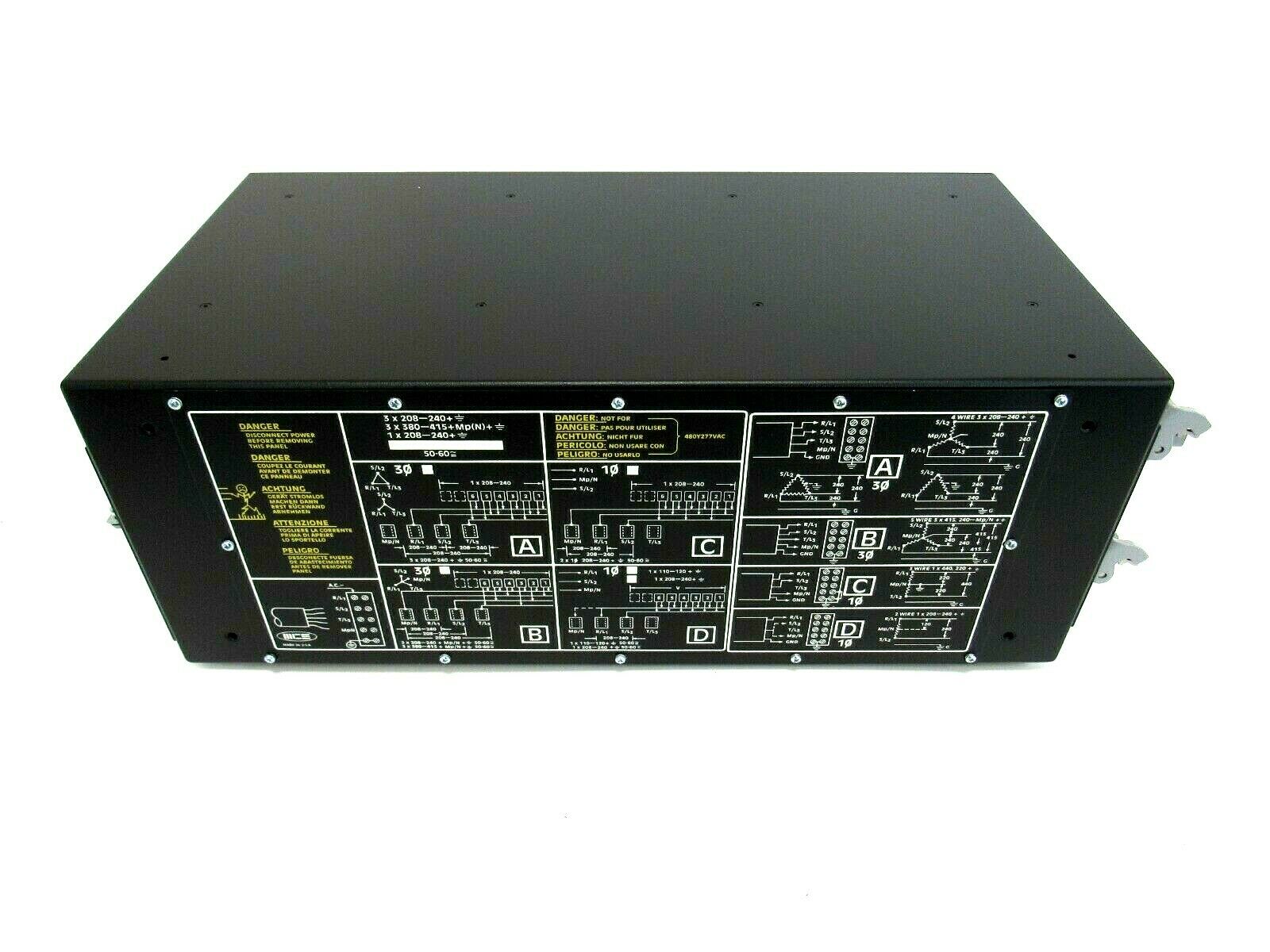 NEW MOLD CONTROL SYSTEMS MFP8M-4H MAIN FRAME WITH CABLES MFP8M4H 240V ...