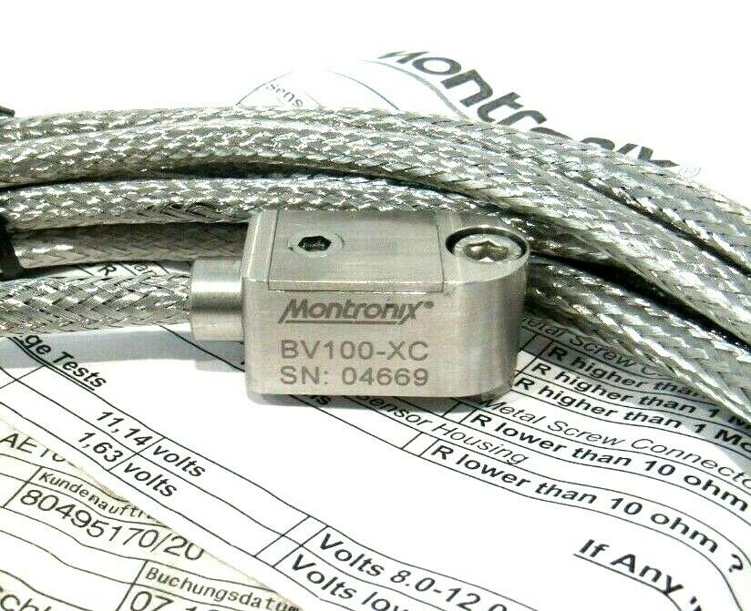 NEW MONTRONIX BV-100XC ACOUSTIC SENSOR AE100400WB BV100XC - SB ...
