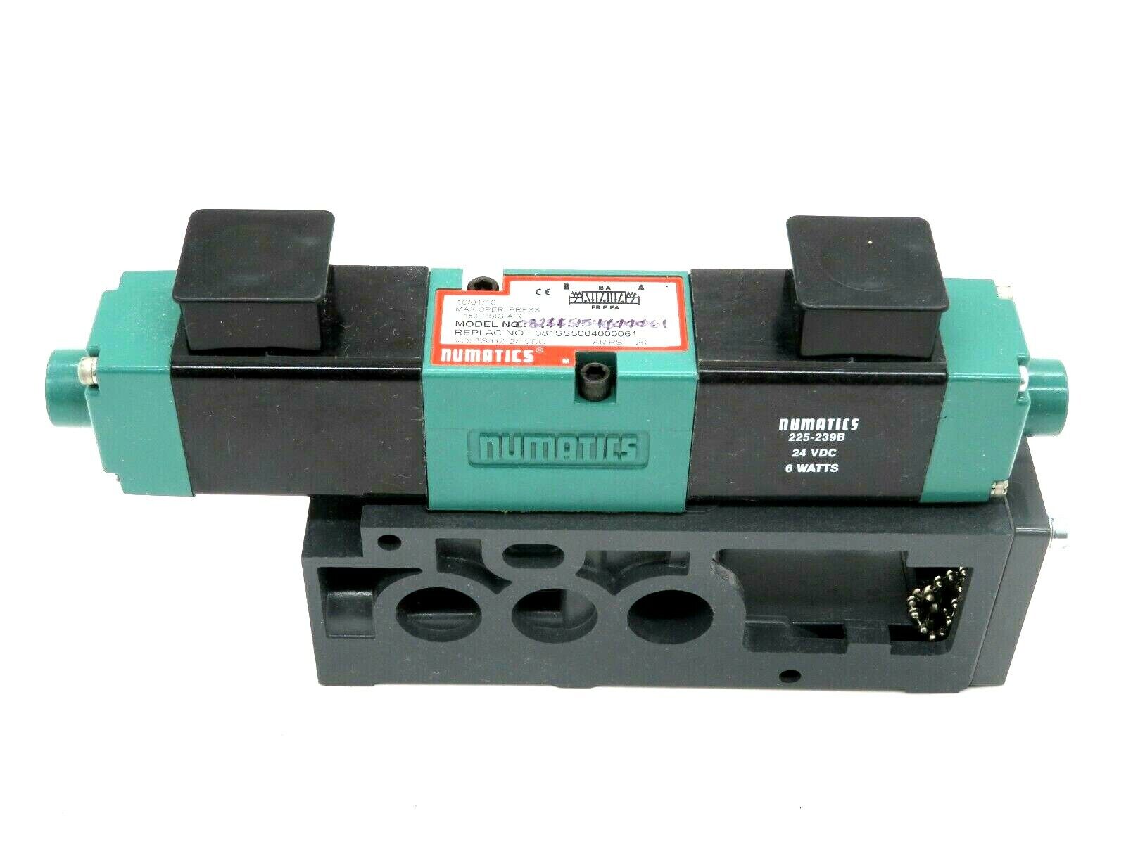 NEW NUMATICS 081SS5004000061 SOLENOID VALVE - SB Industrial Supply, Inc.