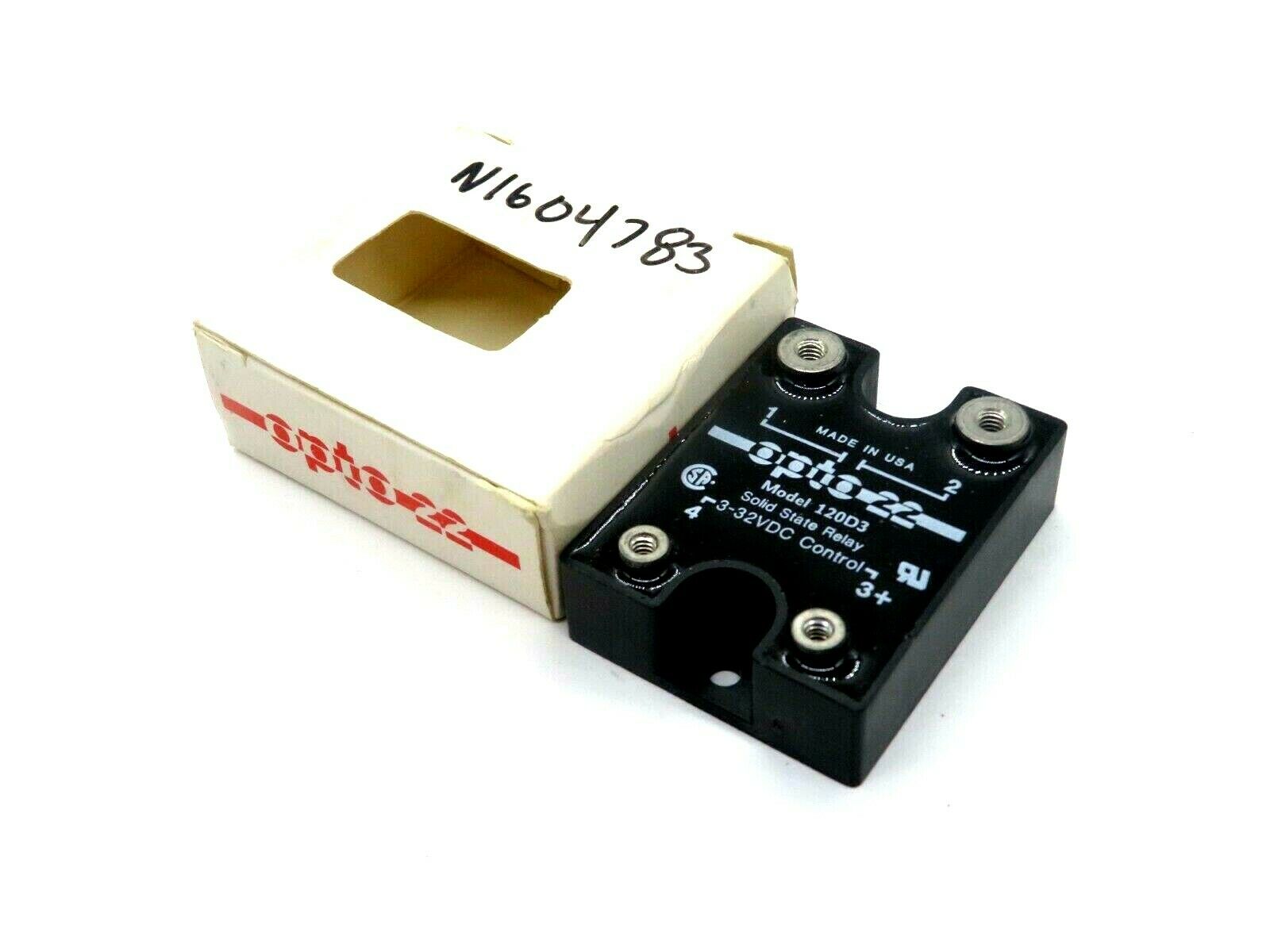 NEW OPTO 22 120D3 SOLID STATE RELAY - SB Industrial Supply, Inc.
