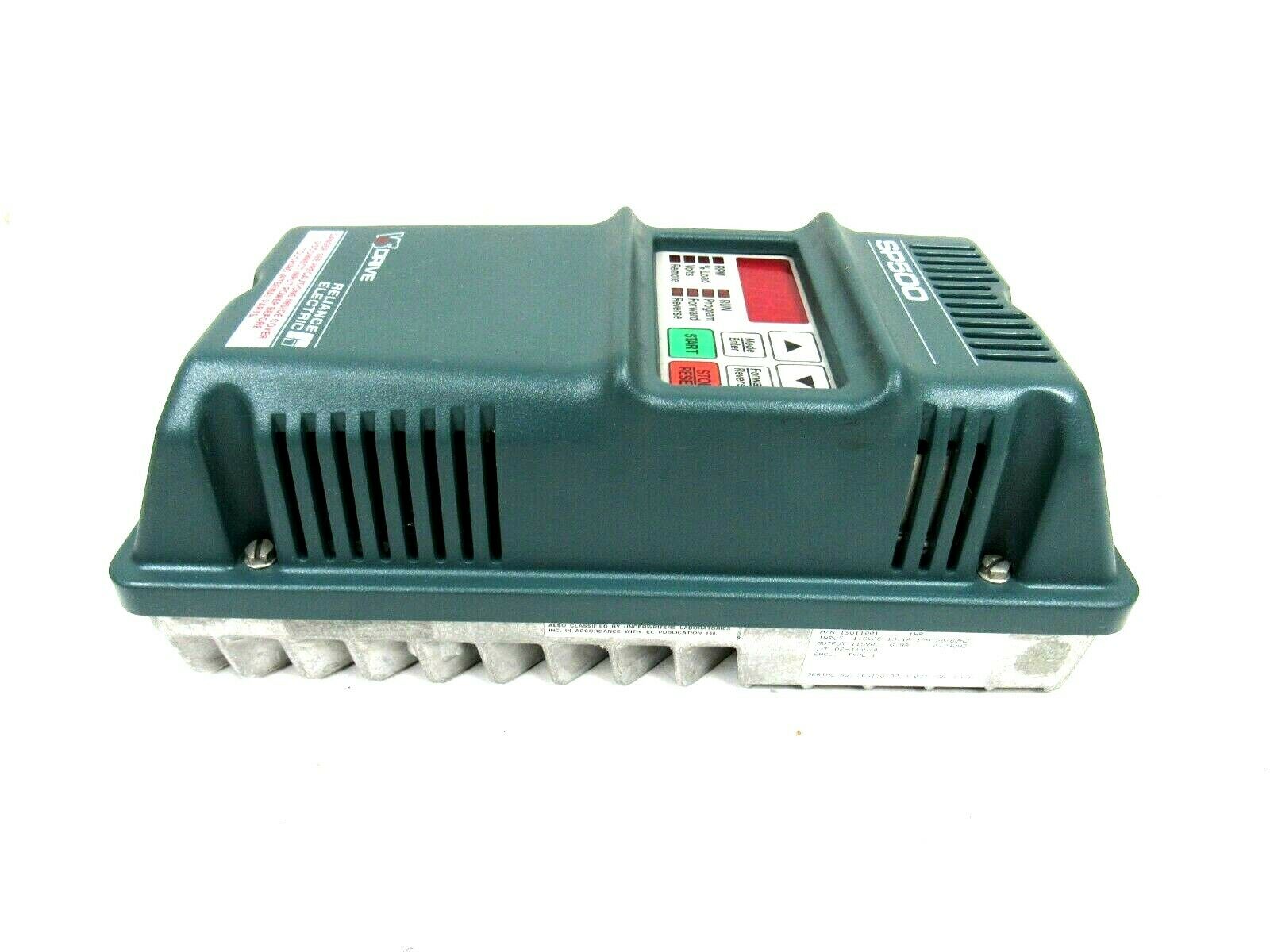 NEW RELIANCE ELECTRIC 1SU11001 DRIVE SP500 1/4-1 HP 115VAC - SB ...