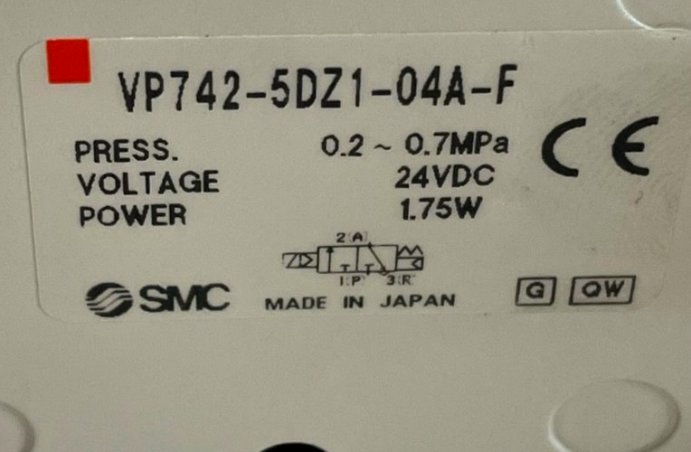 NEW SMC VP742-5DZ1-04A-F SOLENOID VALVE VP7425DZ104AF - SB Industrial ...