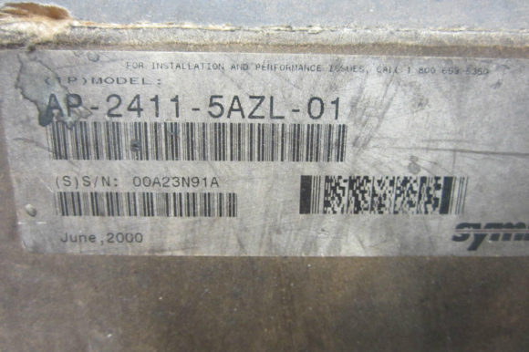 NEW SYMBOL TECHNOLOGIES A-2411-5AZL-01 ETHERNET ACCESS POINT ...