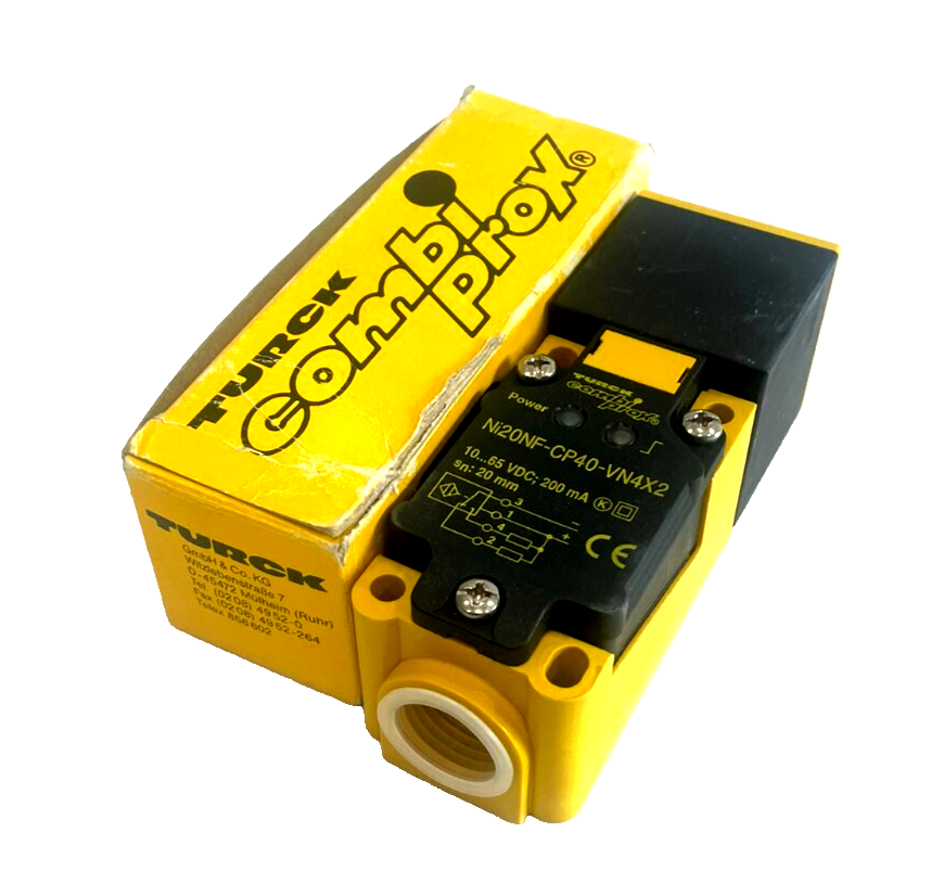 NEW TURCK NI20NF-CP40-VN4X2 SENSOR NI20NFCP40VN4X2 - SB Industrial ...