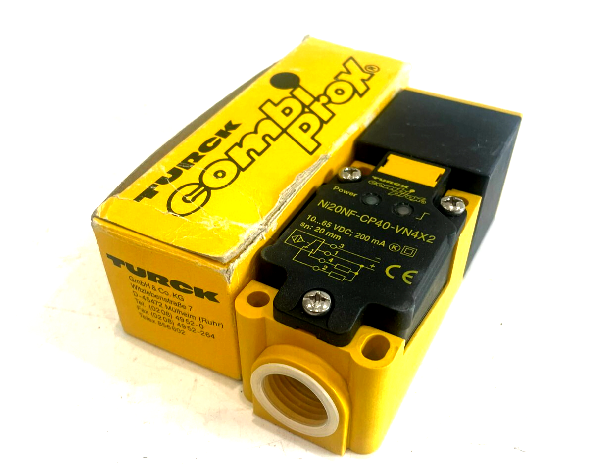 NEW TURCK NI20NF-CP40-VN4X2 SENSOR NI20NFCP40VN4X2 - SB Industrial ...